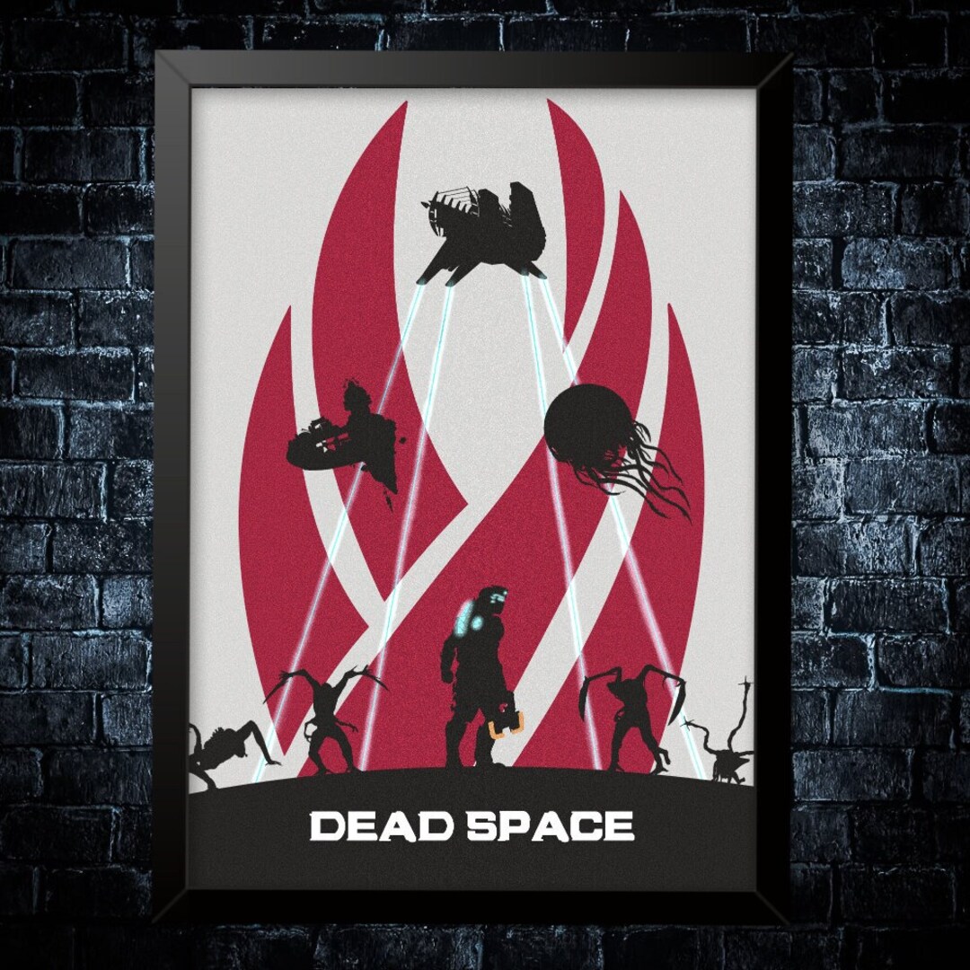 Deadspace Poster Full Page, Dead Space Poster, Sci-fi Art, Isaac Clarke ...