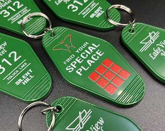 Silent Hill 2 Inspired Lakeview Hotel Room 312 Keychain - Etsy