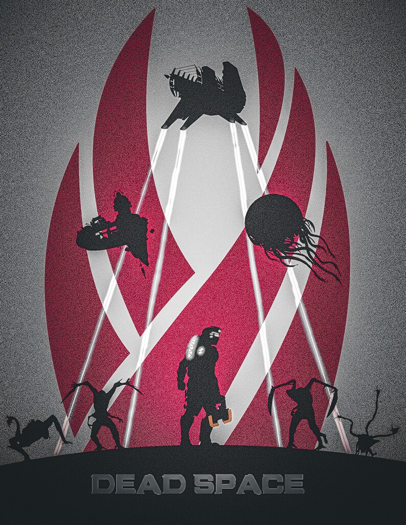 Deadspace Poster Full Page Dead Space Poster Sci-fi Art - Etsy