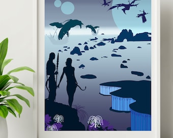 Avatar Pandora Poster - Etsy