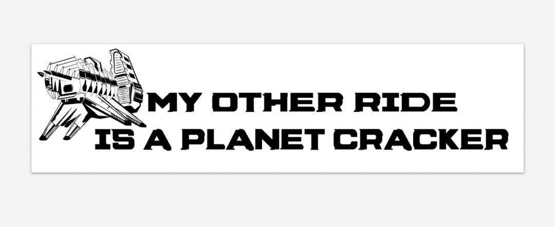 Dead Space Bumper Sticker Vinyl USG Ishimura Planet - Etsy