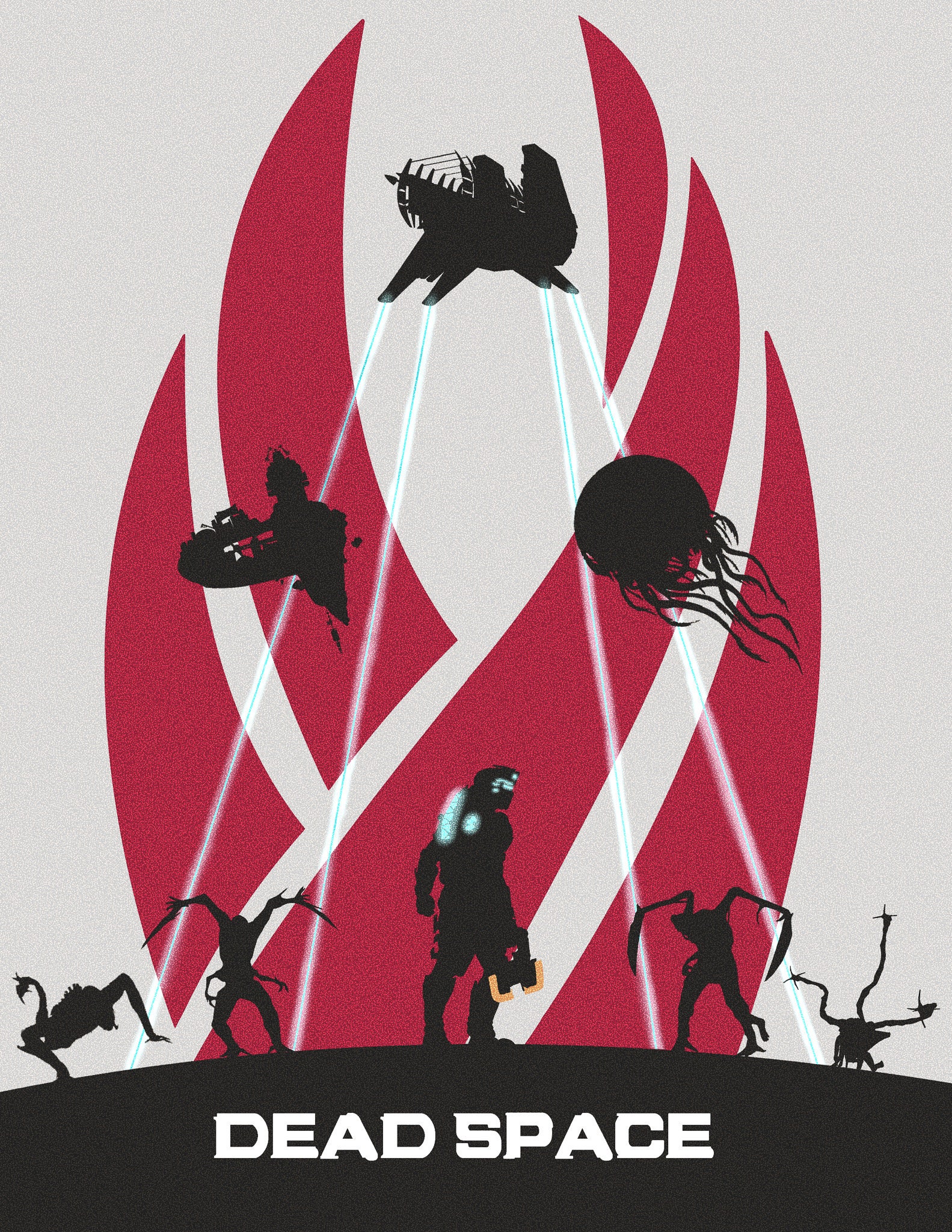 Deadspace Poster Full Page Dead Space Poster Sci-fi Art - Etsy