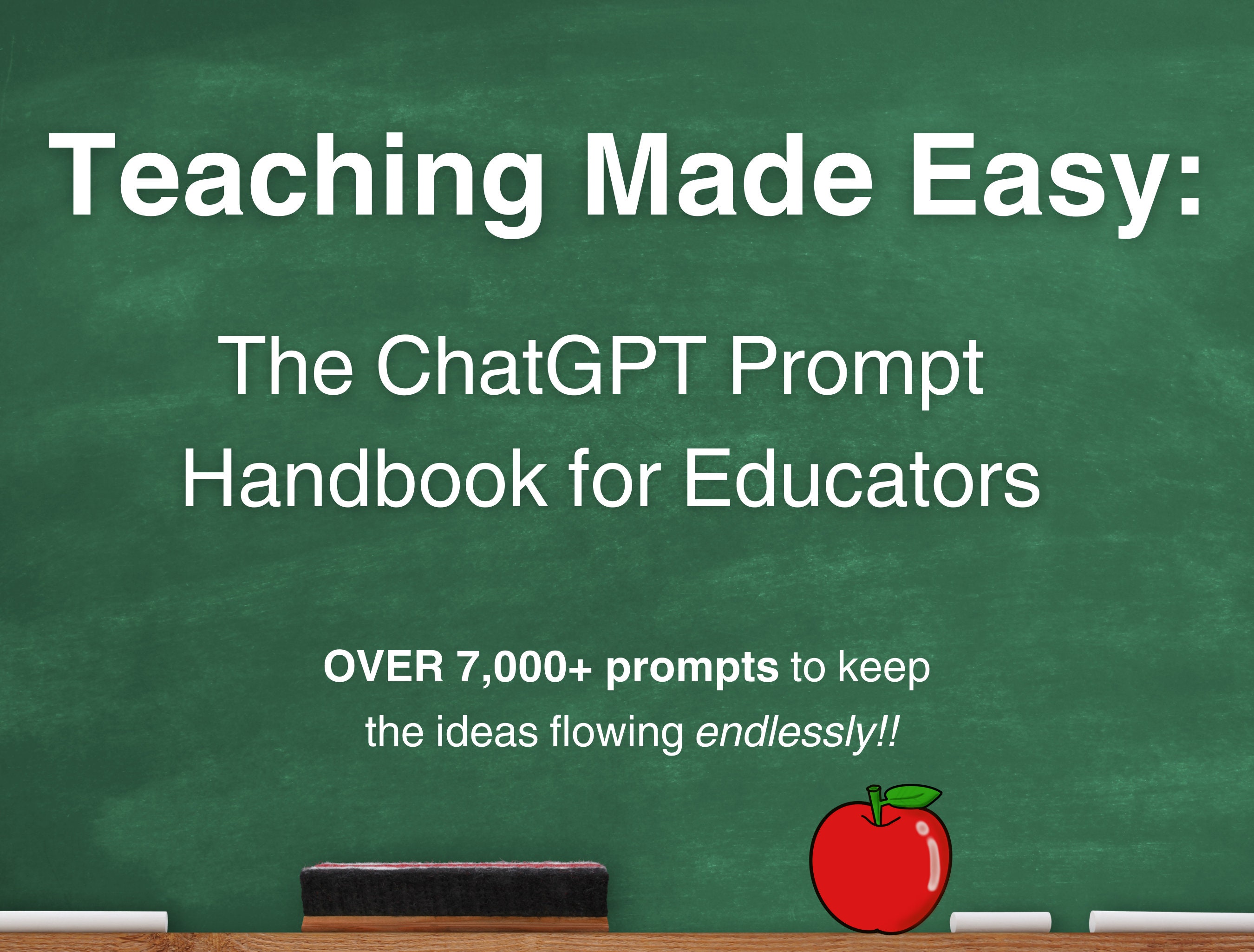 Chatgpt Prompts for Teachers and Educators Over 7000 Awesome Chatgpt AI ...