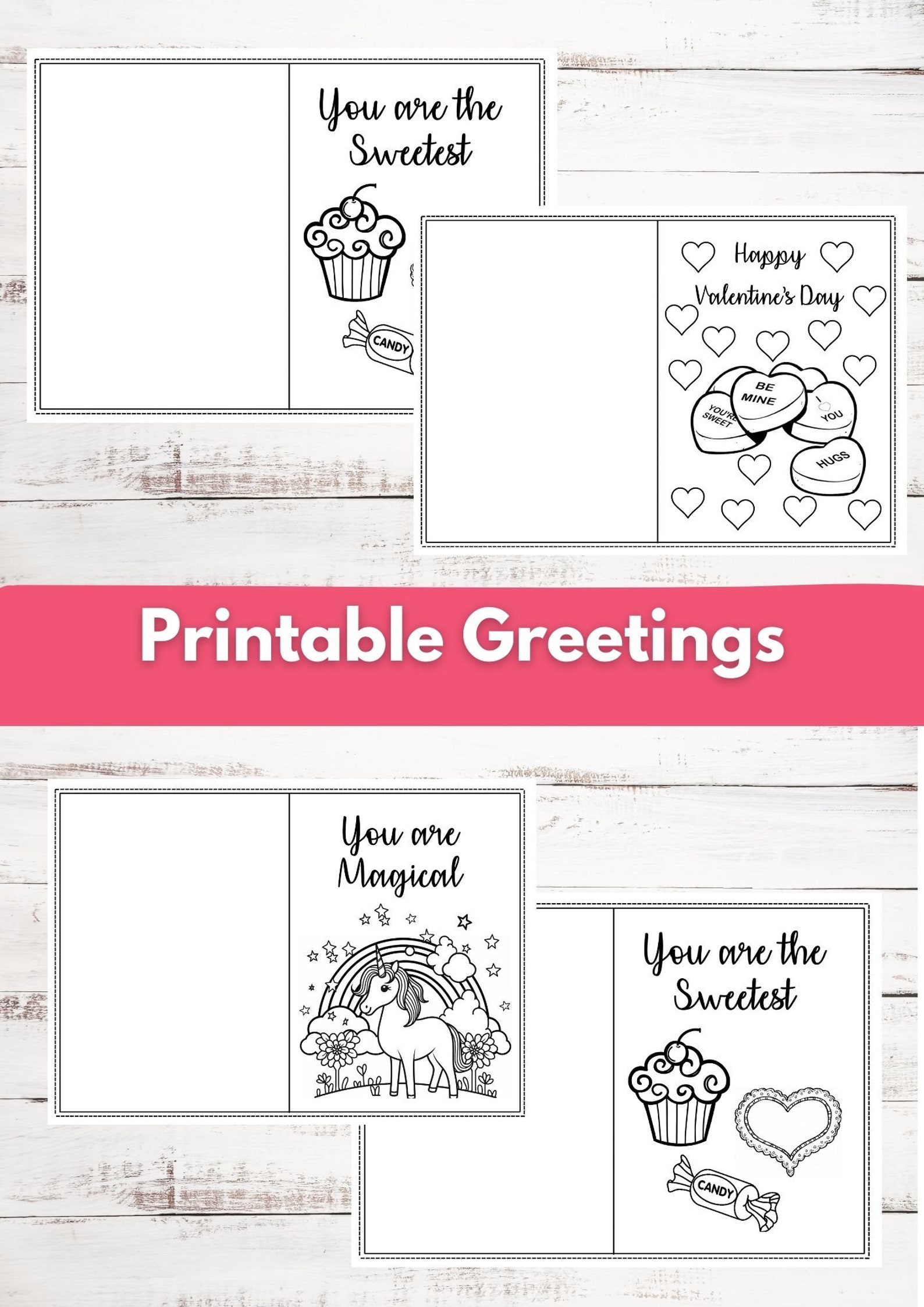 Printable Valentine's Day Kid's Activities, Valentine's Day Bundle ...