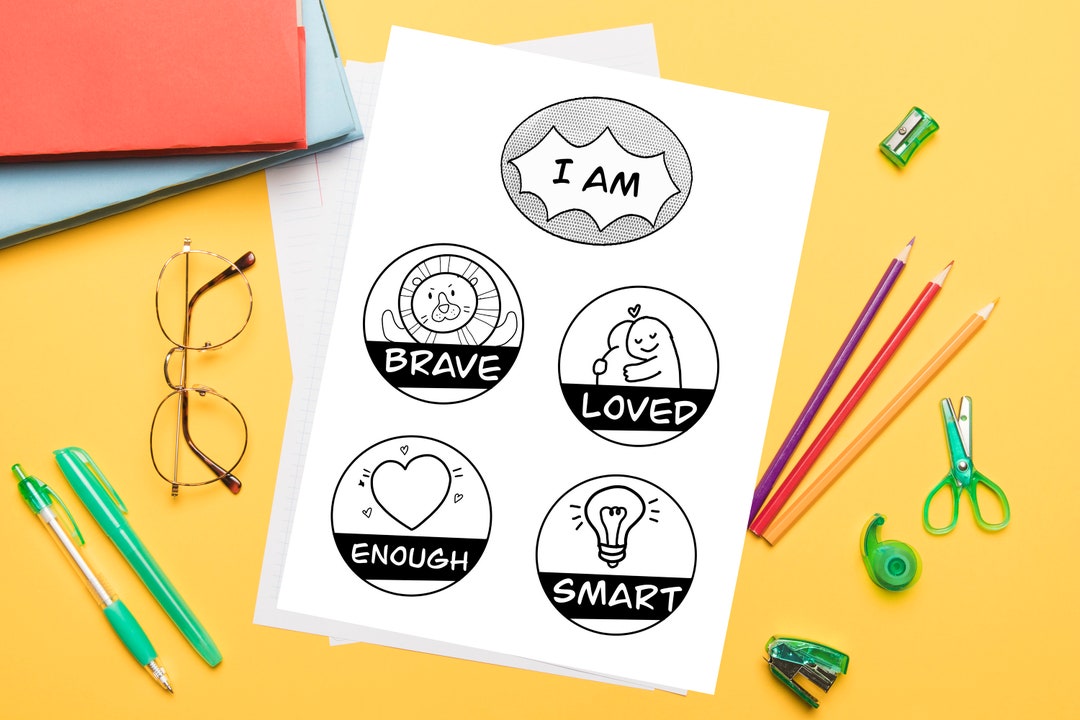 D.I.Y Super Hero Affirmation Station Digital Printable Project - Etsy
