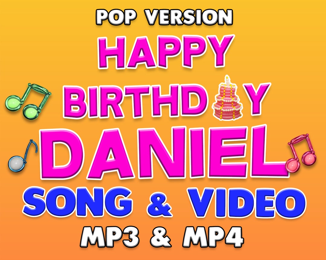Happy Birthday DANIEL | Custom Personalized Birthday Gift for DANIEL ...