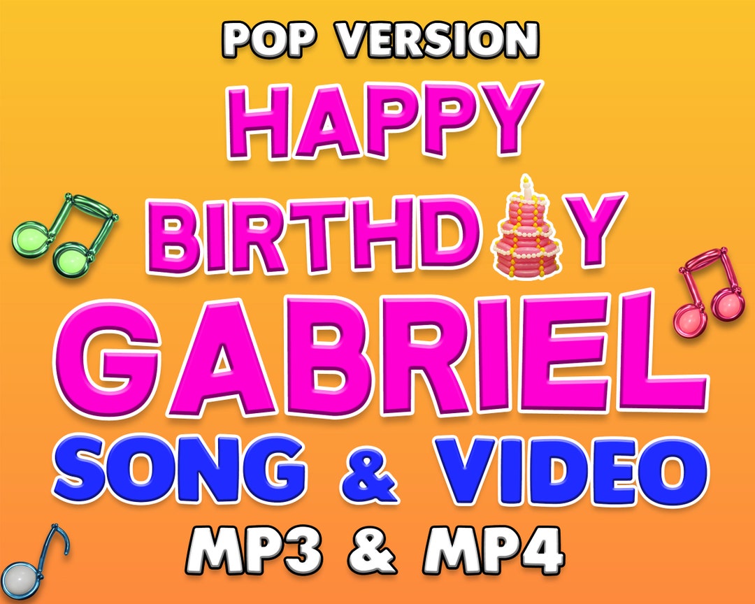 Happy Birthday GABRIEL | Custom Personalized Birthday Gift for GABRIEL ...