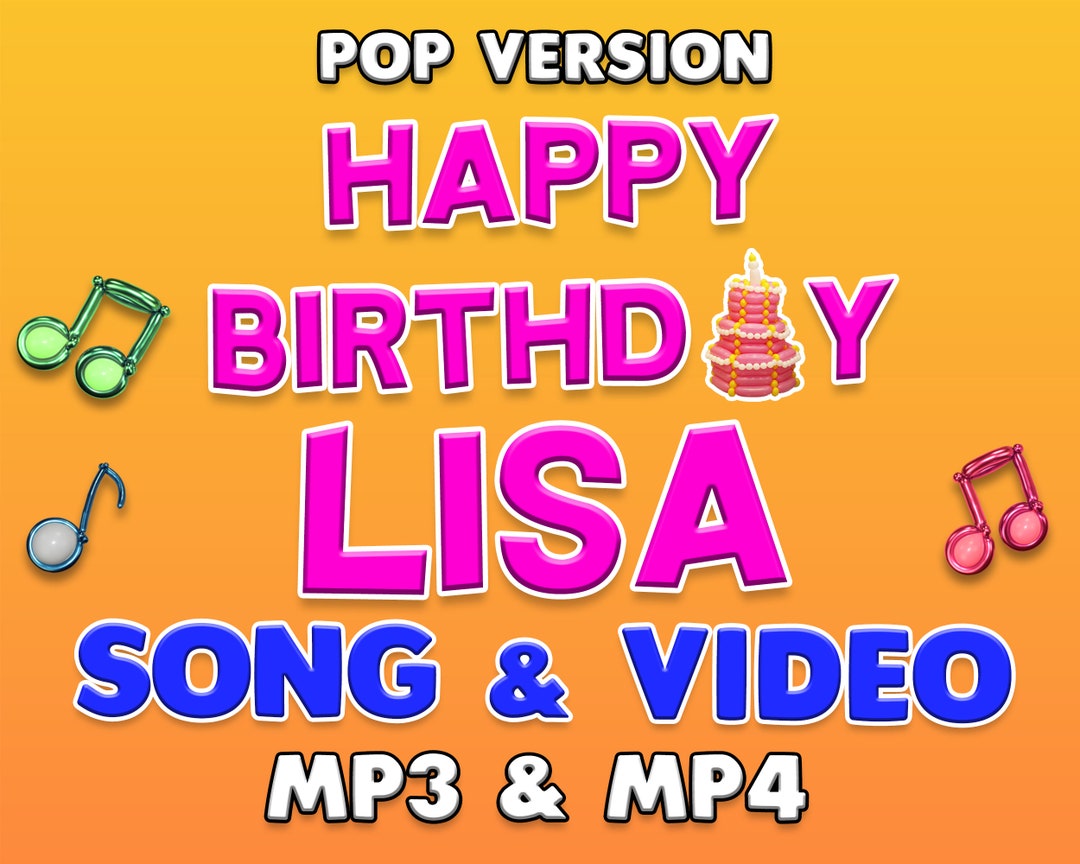 Happy Birthday LISA | Custom Personalized Birthday Gift for LISA ...