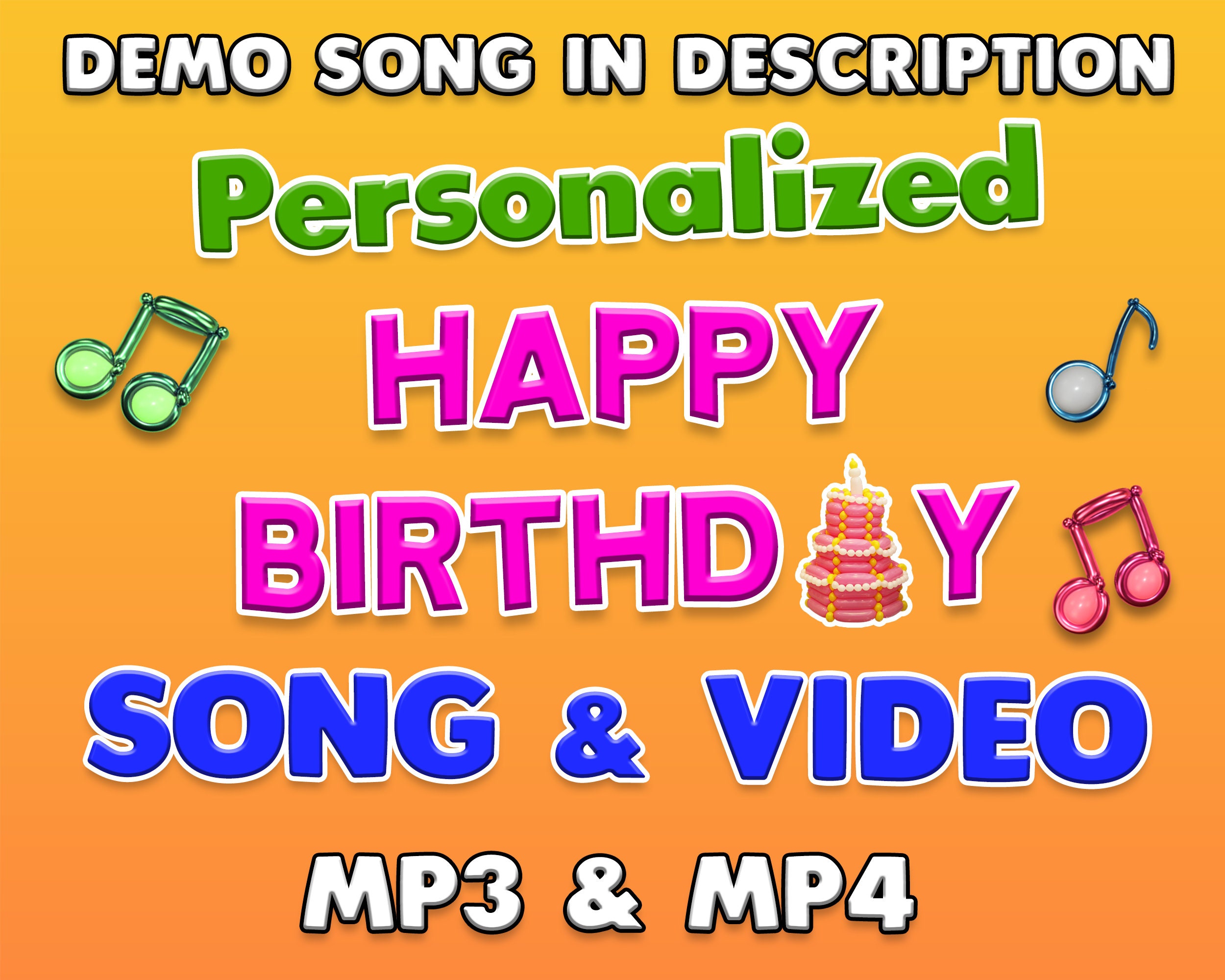 CUSTOM BIRTHDAY SONG With Name | Enter Your Name for a Personal ...