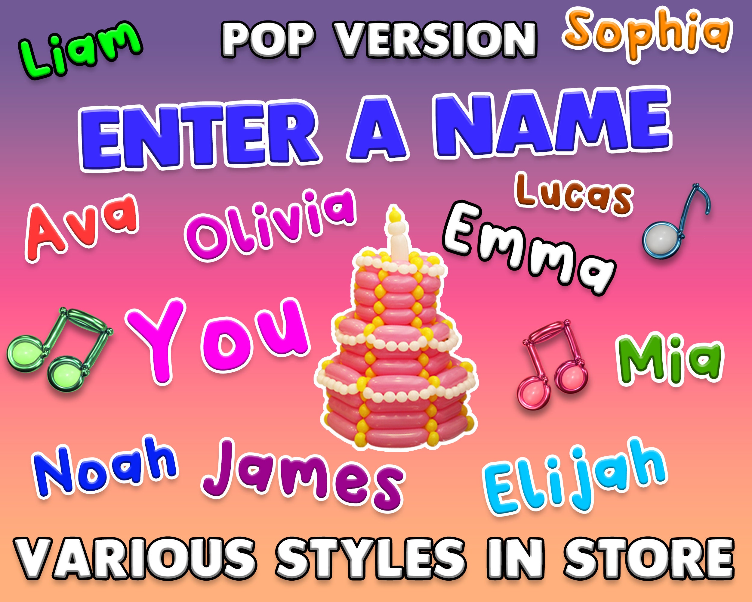 CUSTOM BIRTHDAY SONG With Name | Enter Your Name for a Personal ...