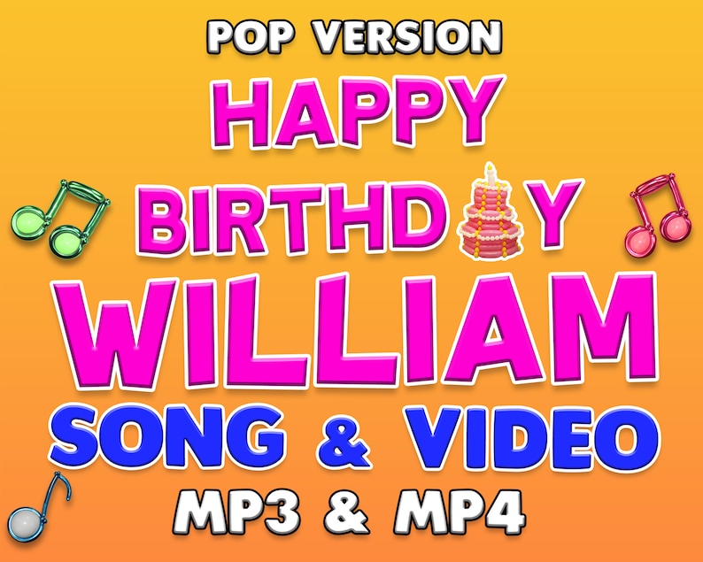 Happy Birthday WILLIAM | Custom Personalized Birthday Gift for WILLIAM ...