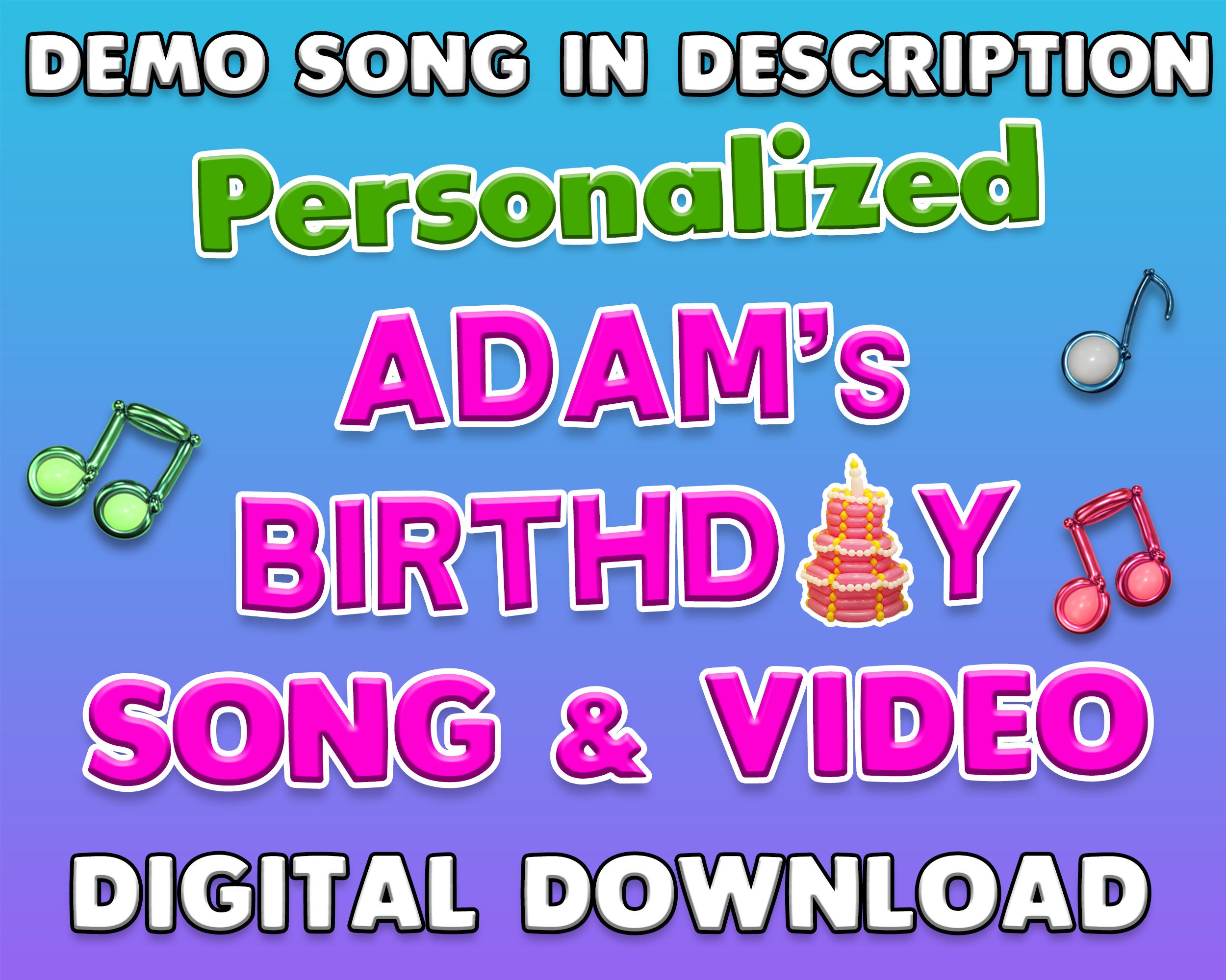 Happy Birthday ADAM | Custom Personalized Birthday Gift for ADAM ...