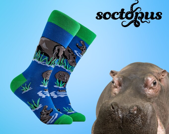 Meditating Hippo Figurine SET OF TWO, Praying Hippo Figurine, Seated ...