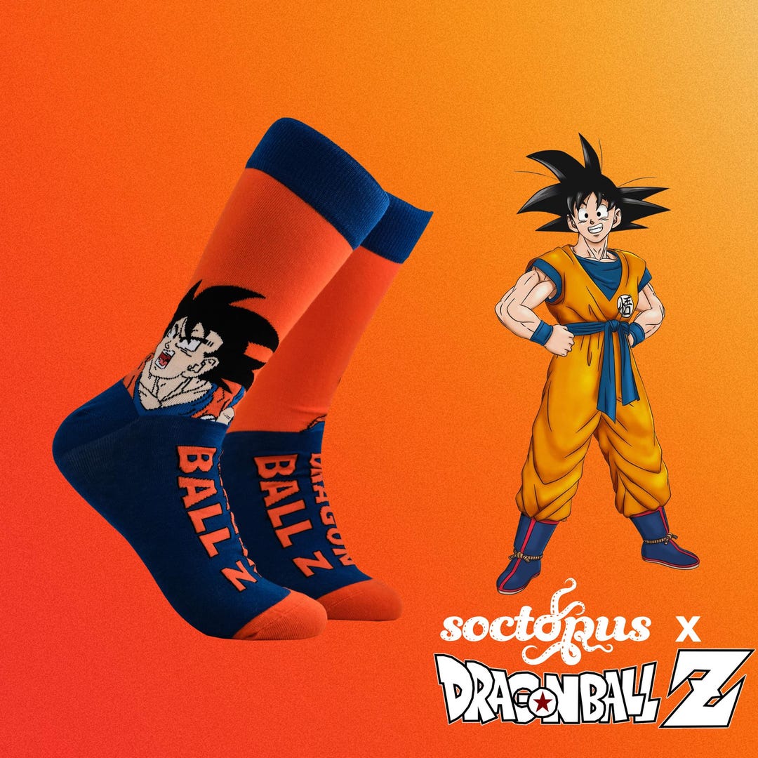Dragon Ball Z Socks Goku - Etsy