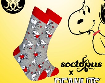 Peanuts Santa Snoopy Ankle Socks - Etsy