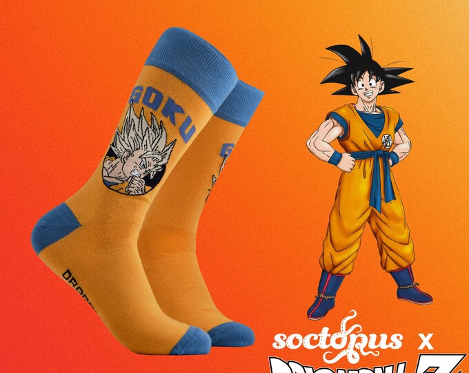 Dragon Ball Z Socks Super Saiyan Goku - Etsy Australia
