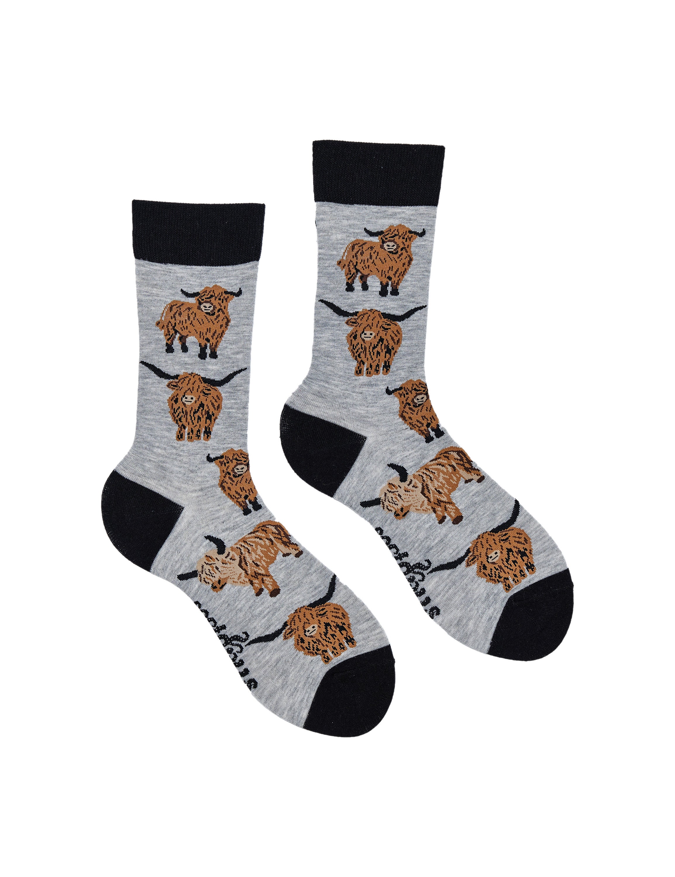 Highland Cow Socks Novelty Socks Socks Gifts Highland - Etsy
