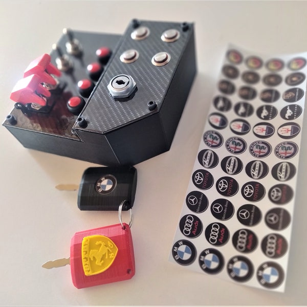 Truck Simulator Button Box Ignition - Etsy