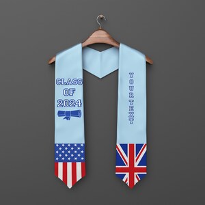 Custom Special Graduation Stole, Personalized Graduation Sash ...