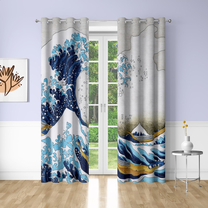 Anime Window Curtain - Etsy