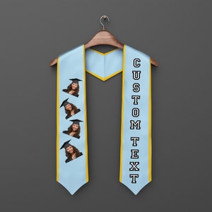 Kindergarten Graduation Stole, Personalized Graduation Sash, Graduation ...