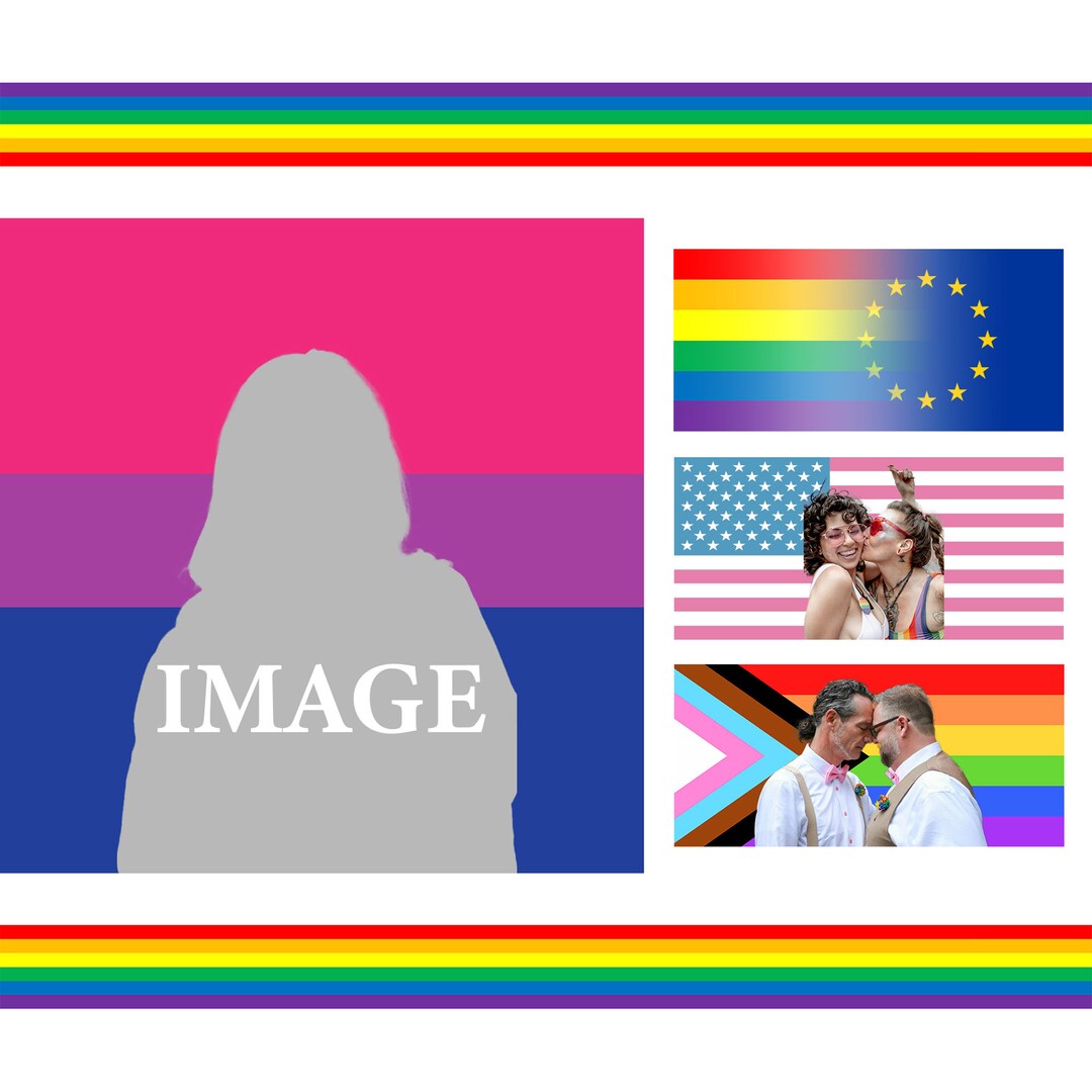 LGBTQIA Flag With Multiple Size, Custom Text LGBT Flag, Pridemonth Flag ...