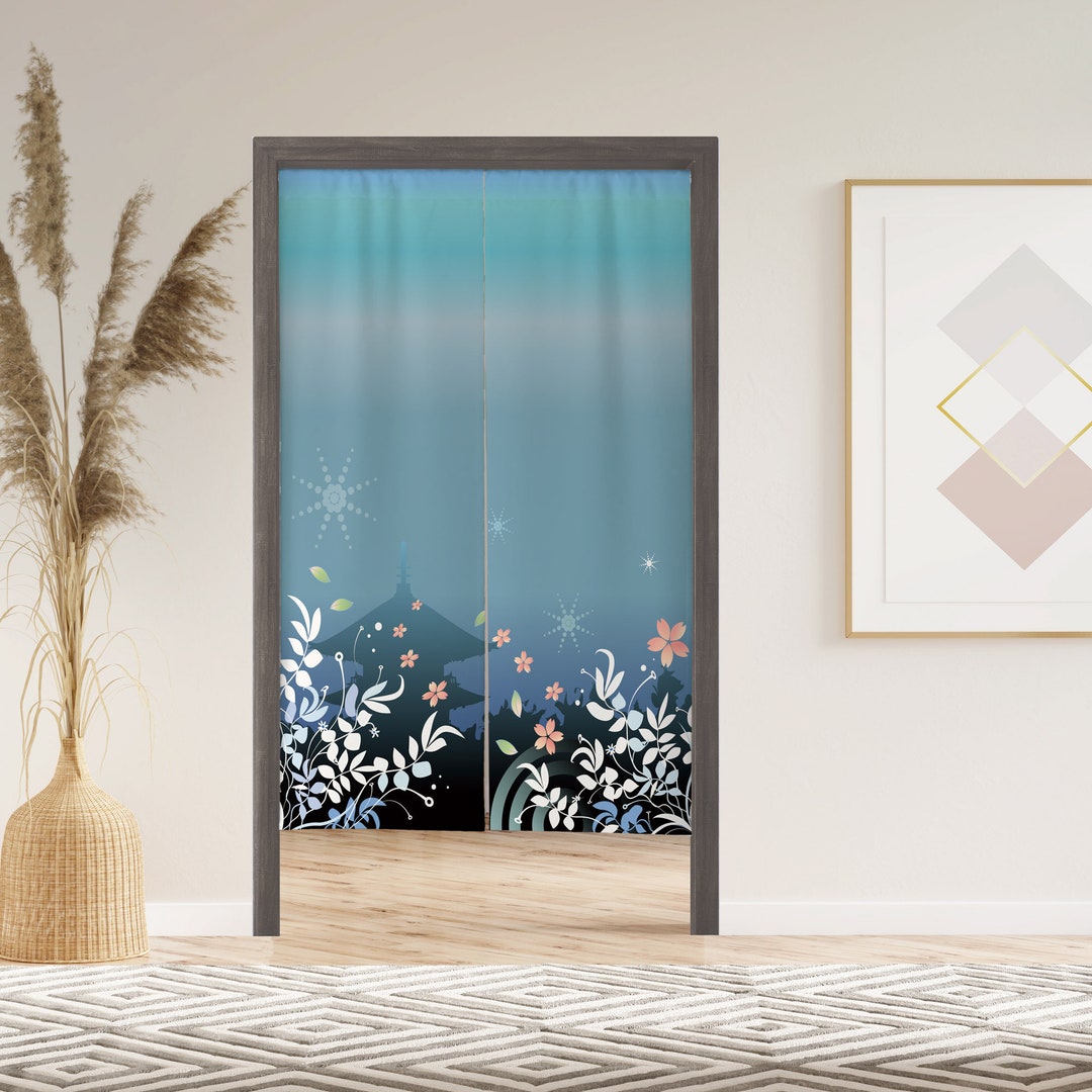In Japan Noren Door Curtain With Velcro/grommet/sleeve, Japanese Window ...