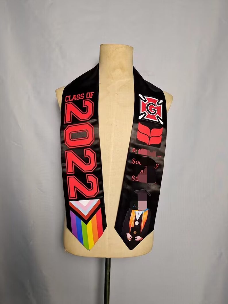 Custom Special Graduation Stole Personalized Graduation Sash - Etsy