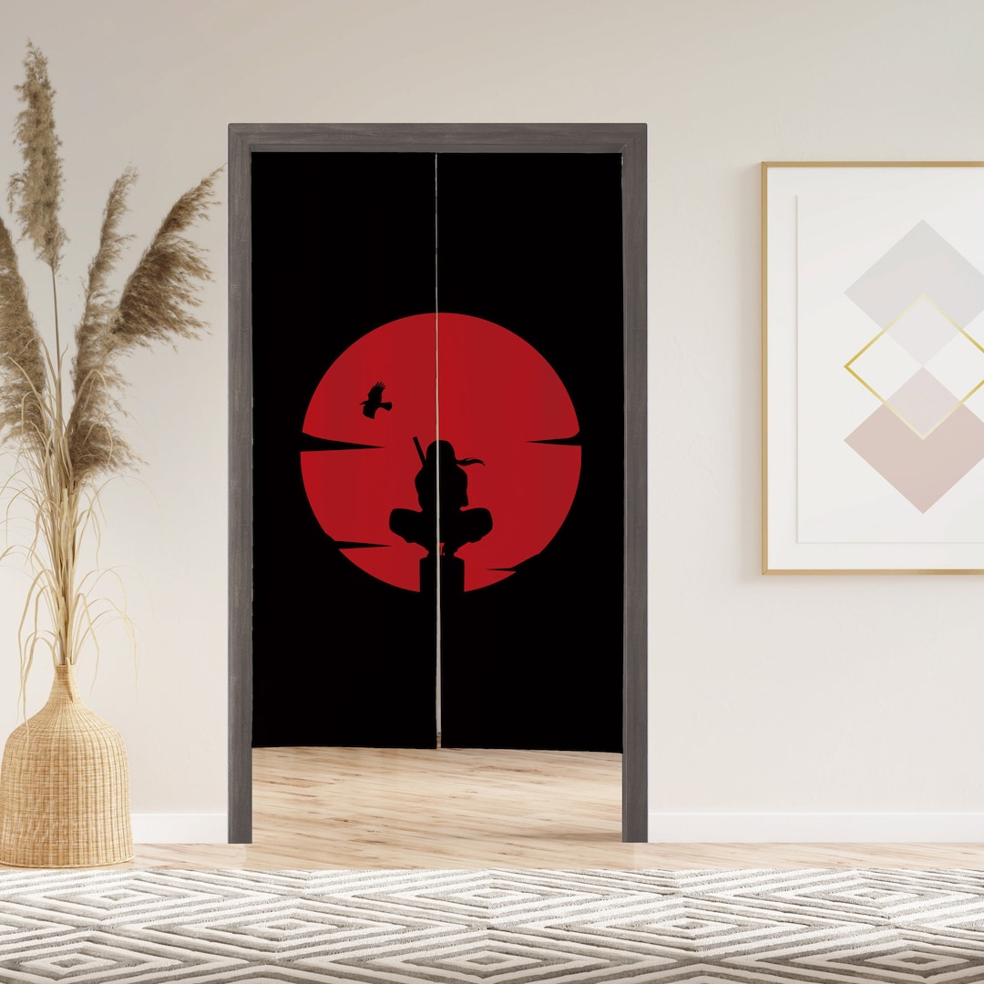 Ninja Noren Door Curtain With Velcro/grommet/sleeve, Japanese Window ...