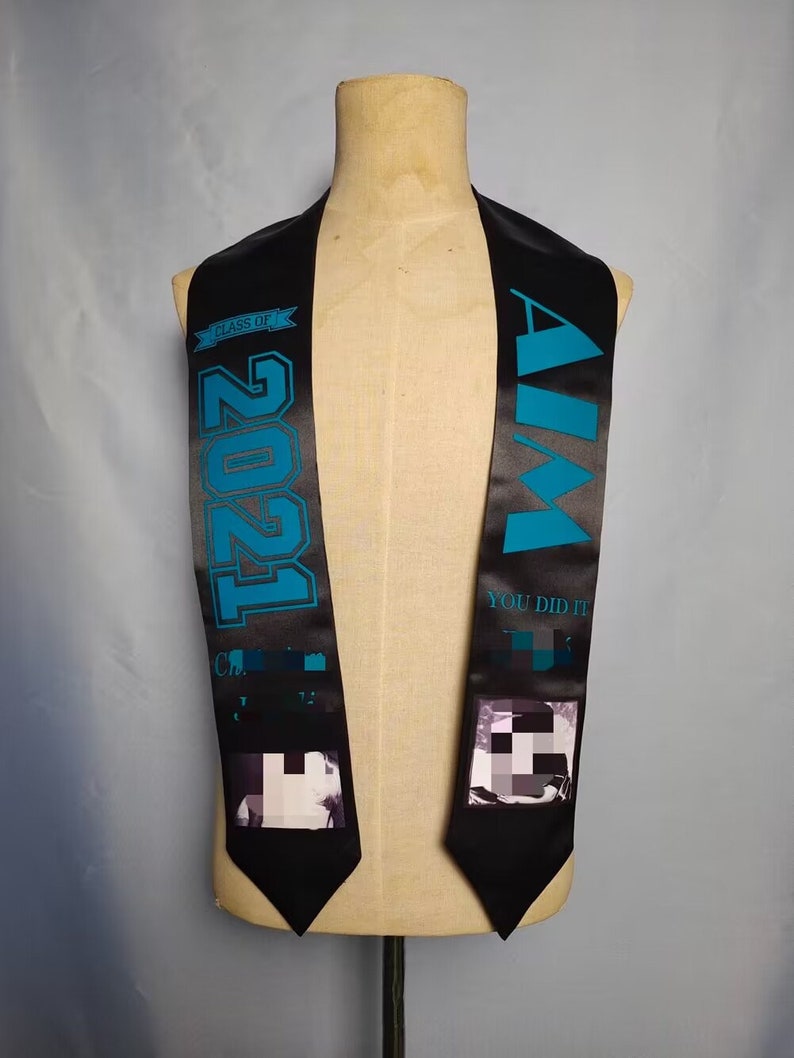 Custom Special Graduation Stole Personalized Graduation Sash - Etsy