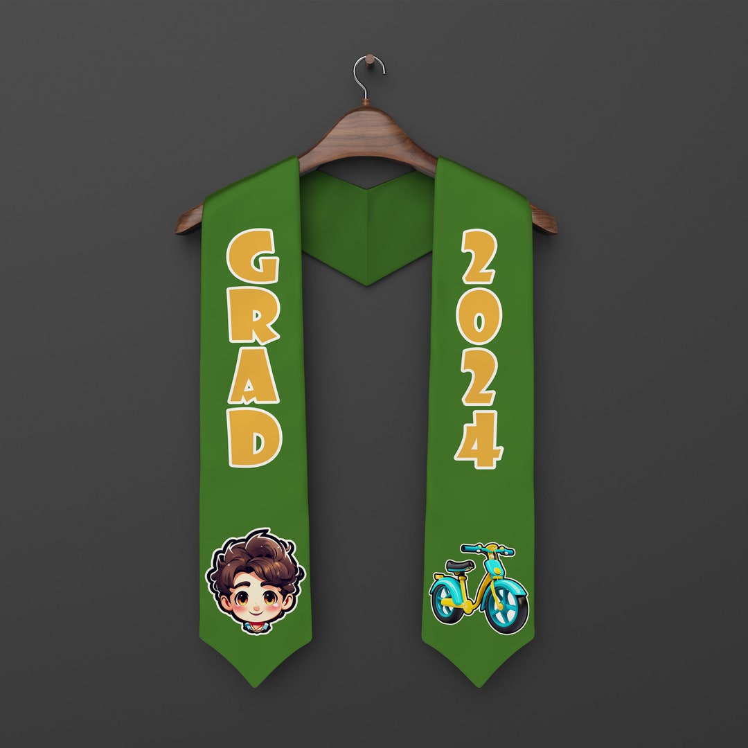 Kindergarten Graduation Stole, Personalized Graduation Sash, Graduation ...