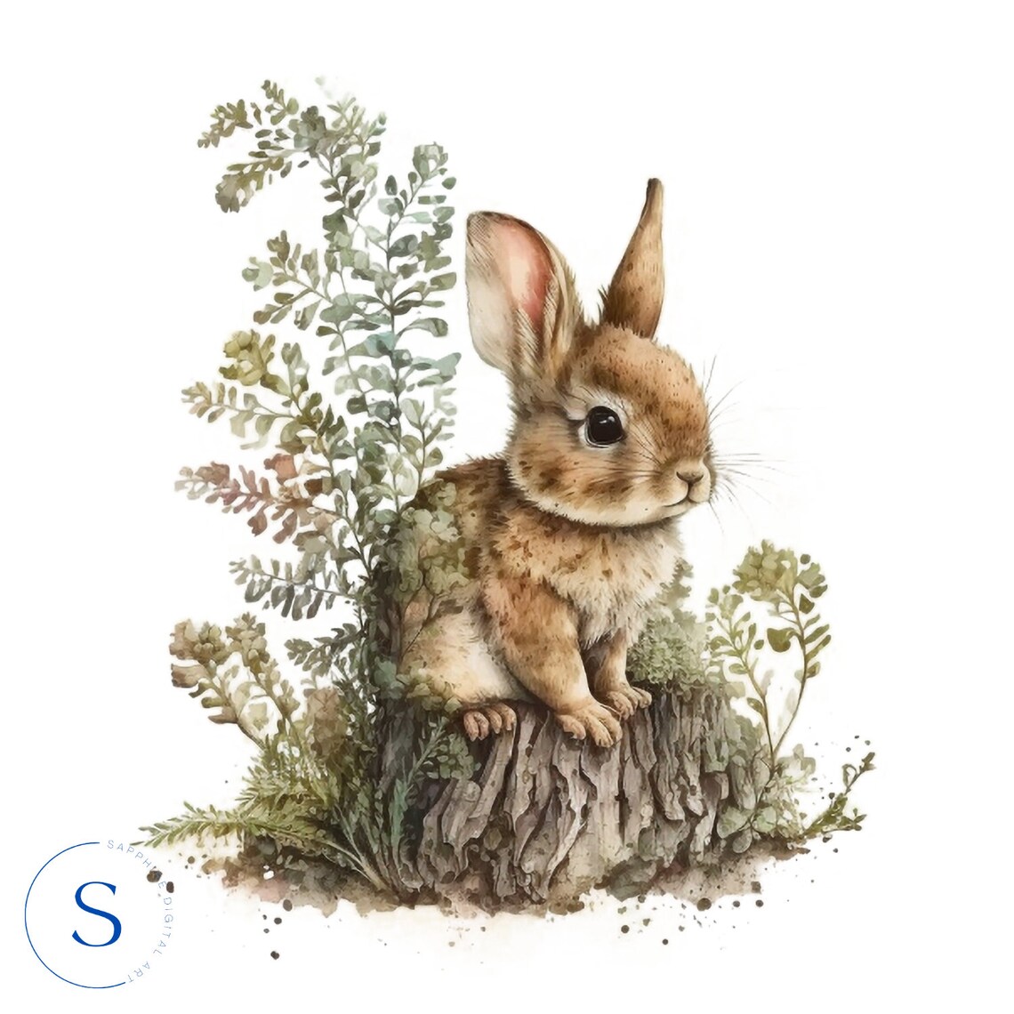 Cute Woodland Animals Watercolor Transparent Pngs Watercolor Woodlands ...