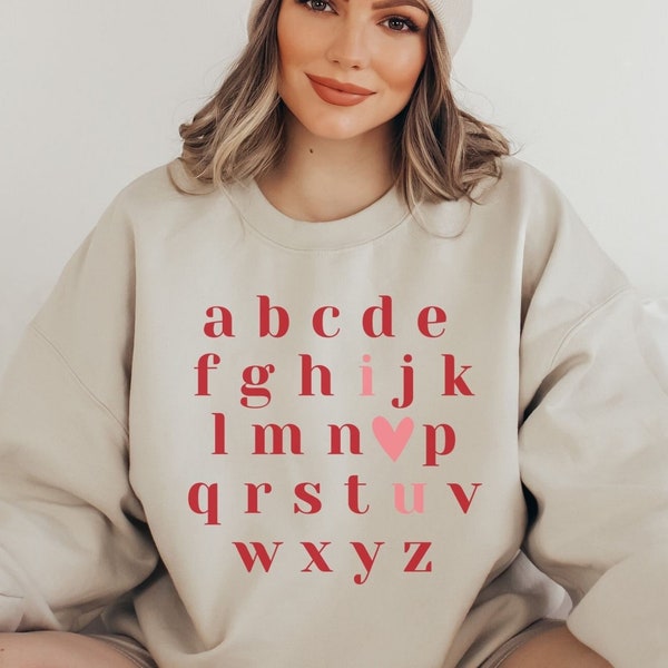 Alphabet I Love You - Etsy
