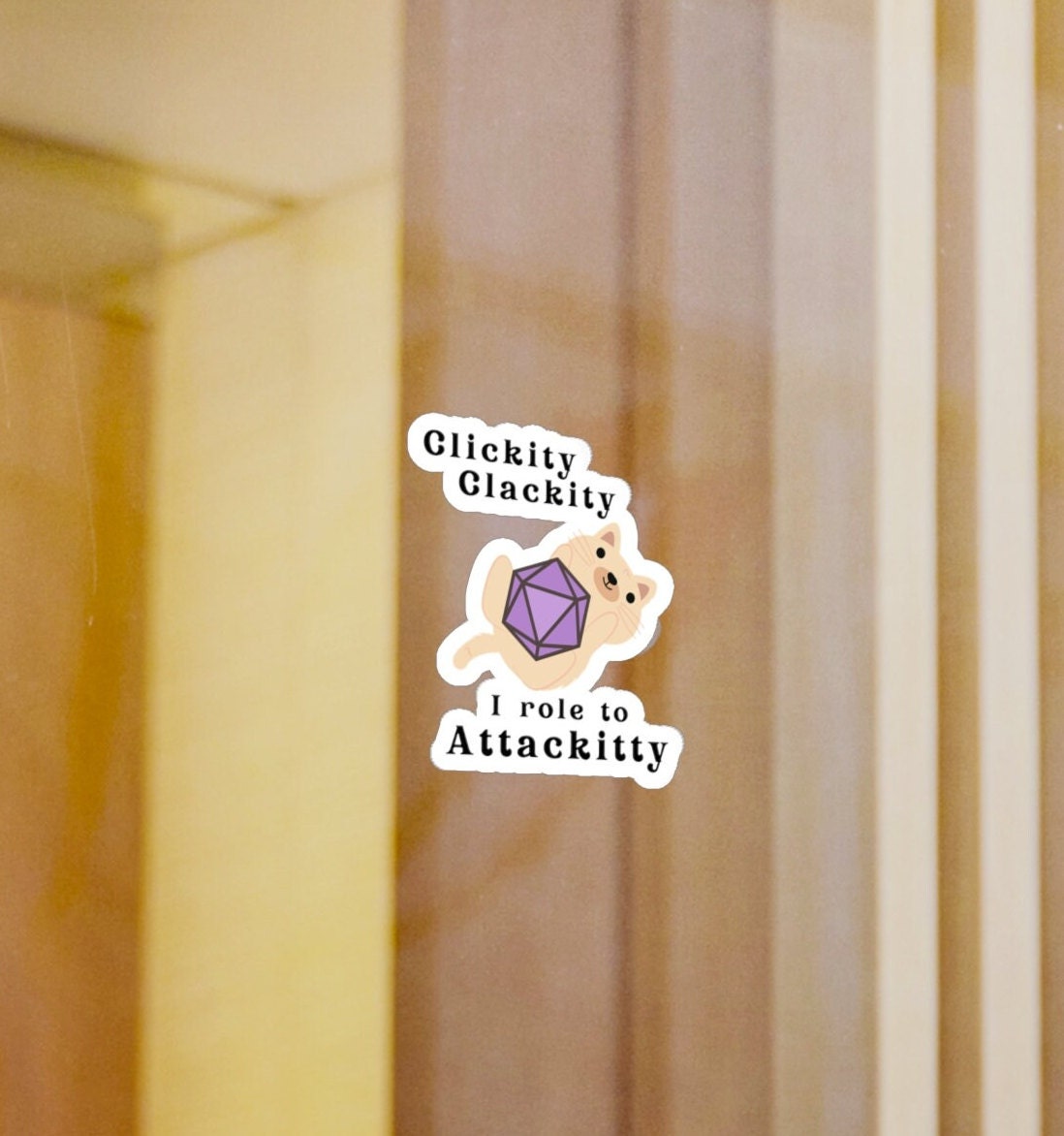 Dungeon Master Dnd Sticker, DM Sticker, Cats Playing Dnd Sticker, D20 ...