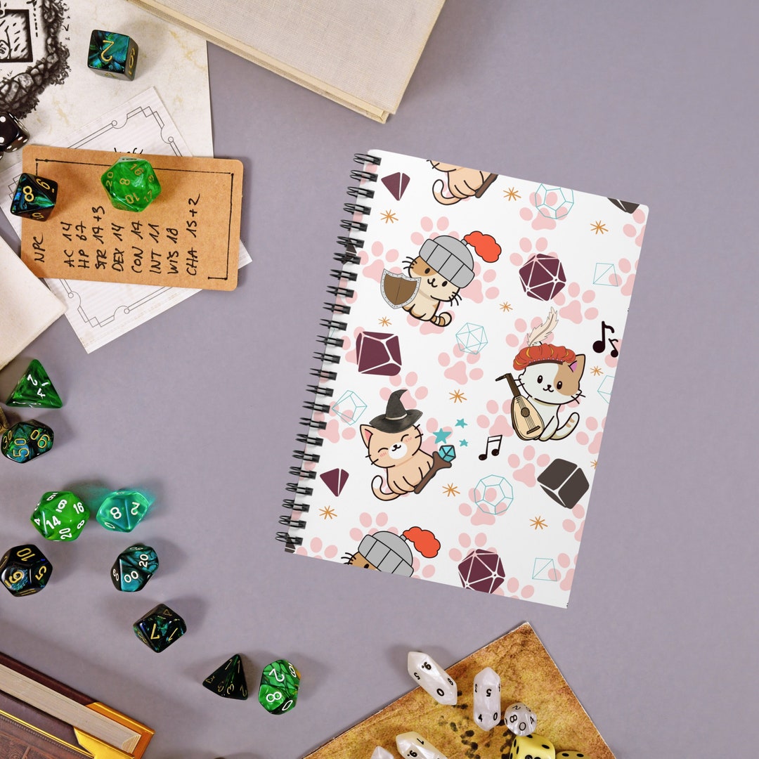 DND Notebook, Dungeons Notebook, Dnd Campaign Journal, Dragons Notebook ...