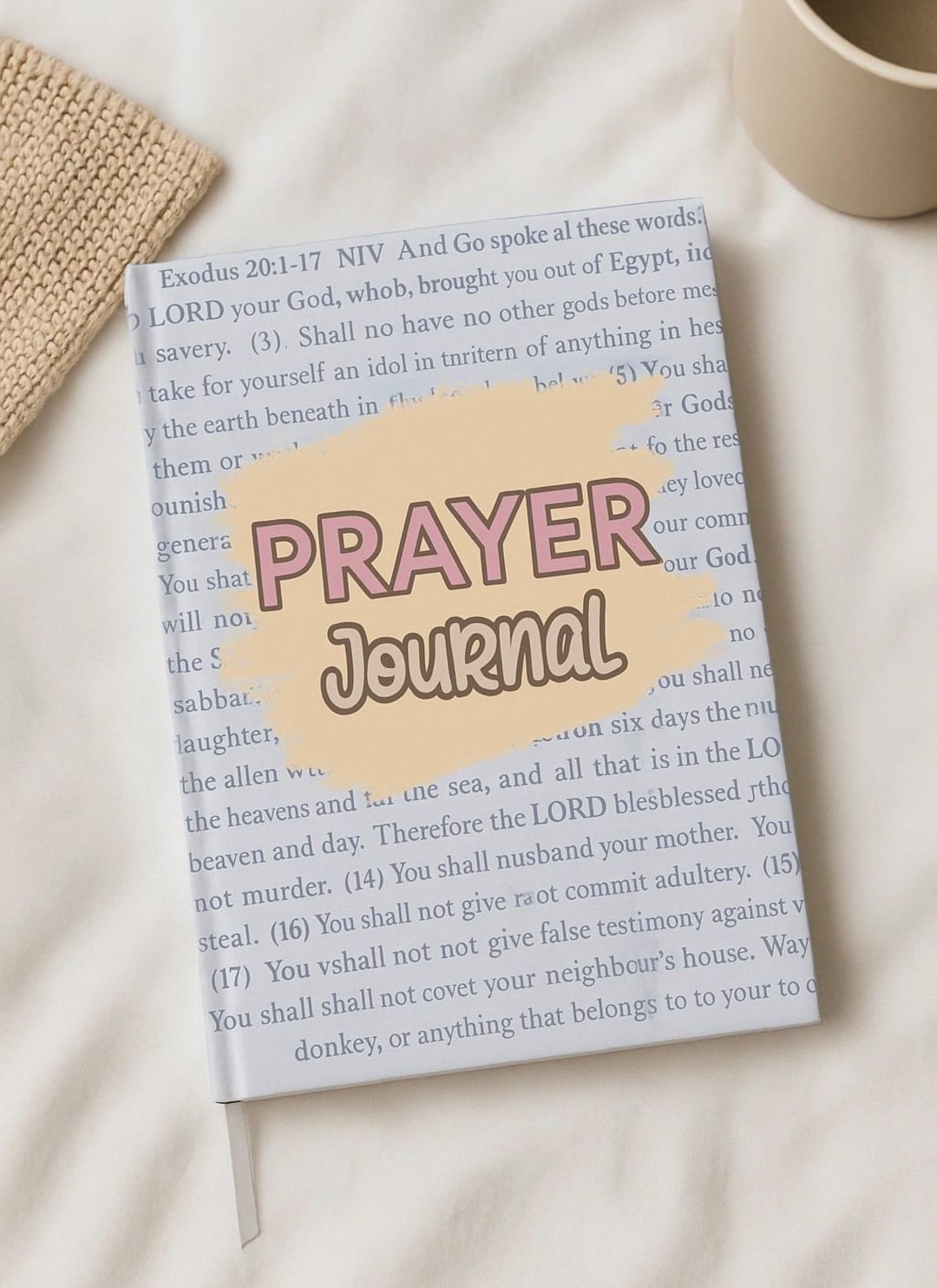 Editable Prayer Journal Template: Digital Faith Planner (canva ...