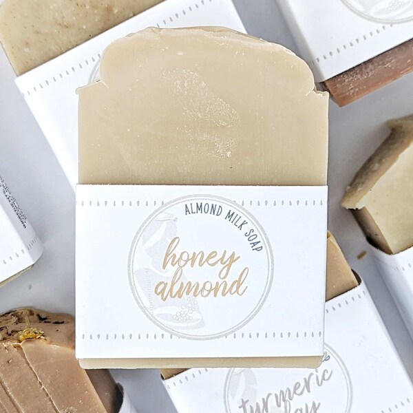 Honey Almond Soap - Etsy