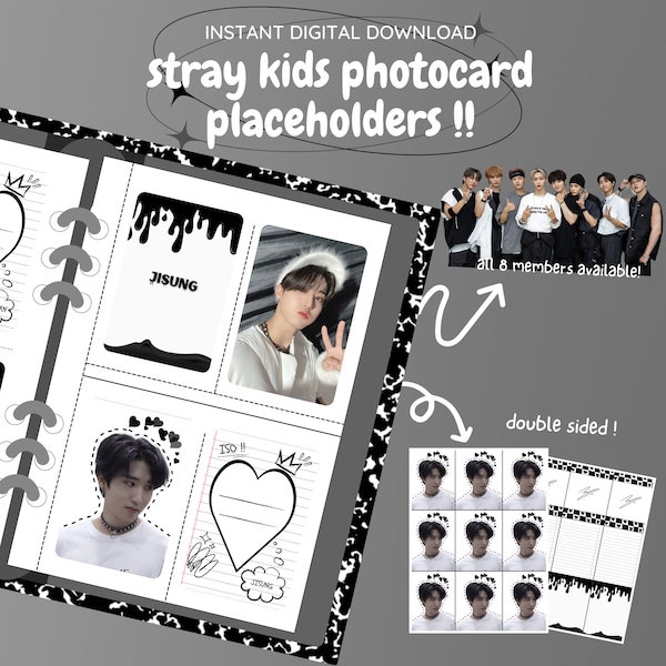 Stray Kids Pc Binder - Etsy