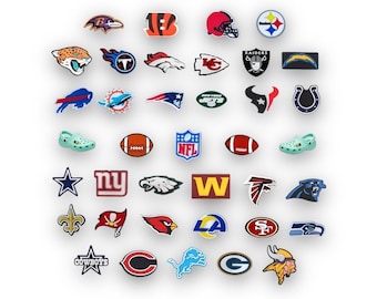 Nfl Croc Pins - Etsy