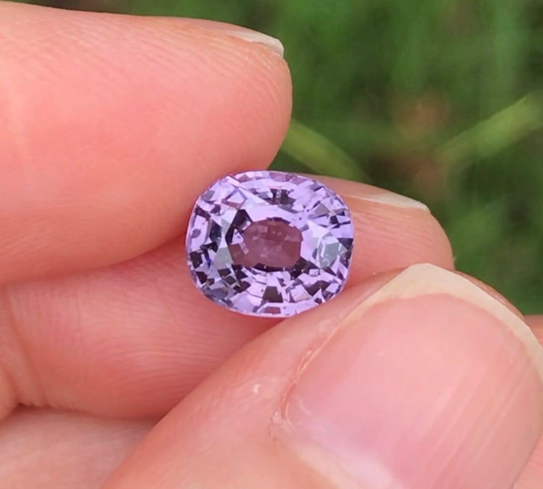 Spinel, Lavender Spinel, Natural Spinel, Violet Spinel Vietnam, Unheat ...