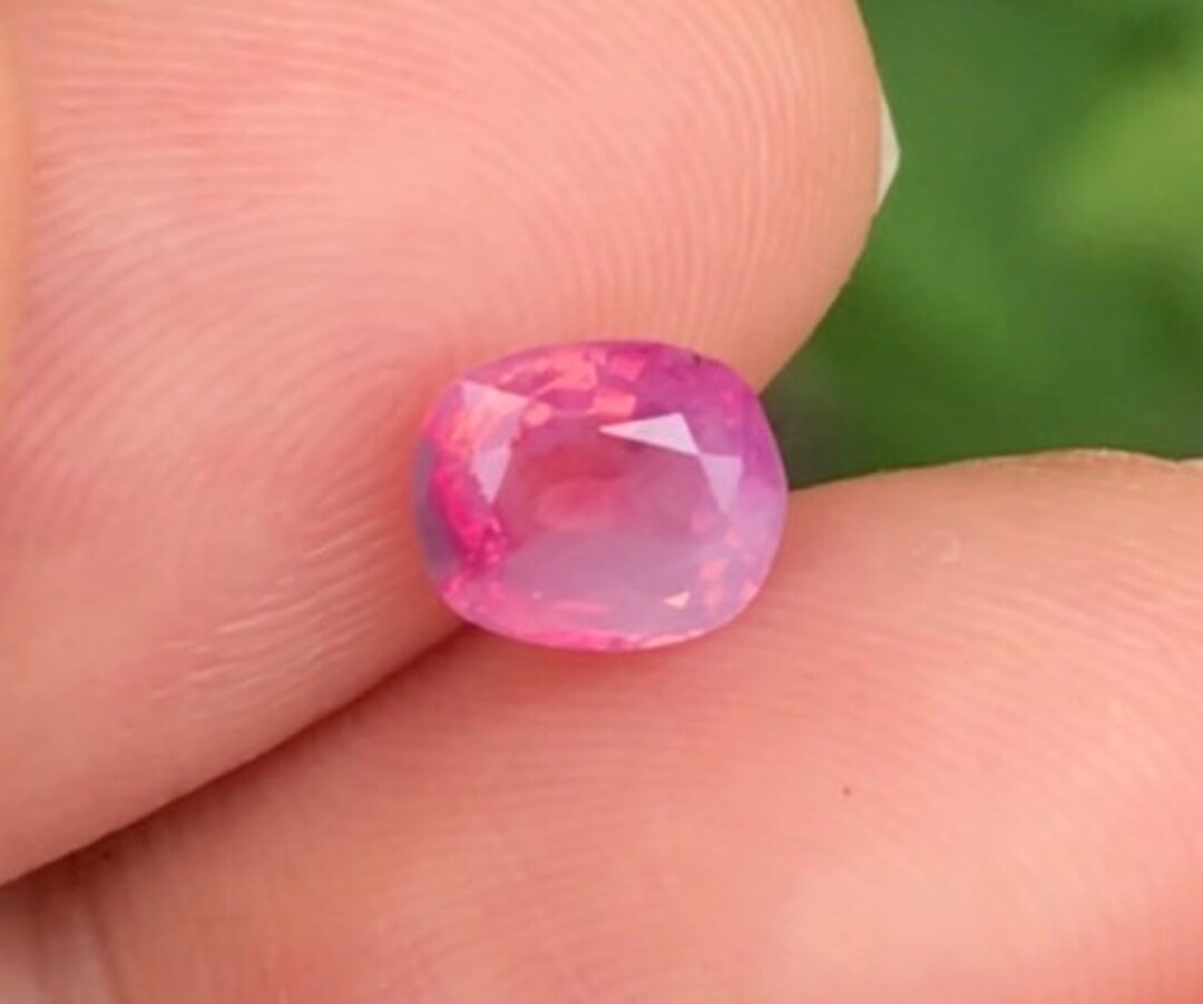 Cloudy Sapphire 1.07ct From Vietnam - Etsy