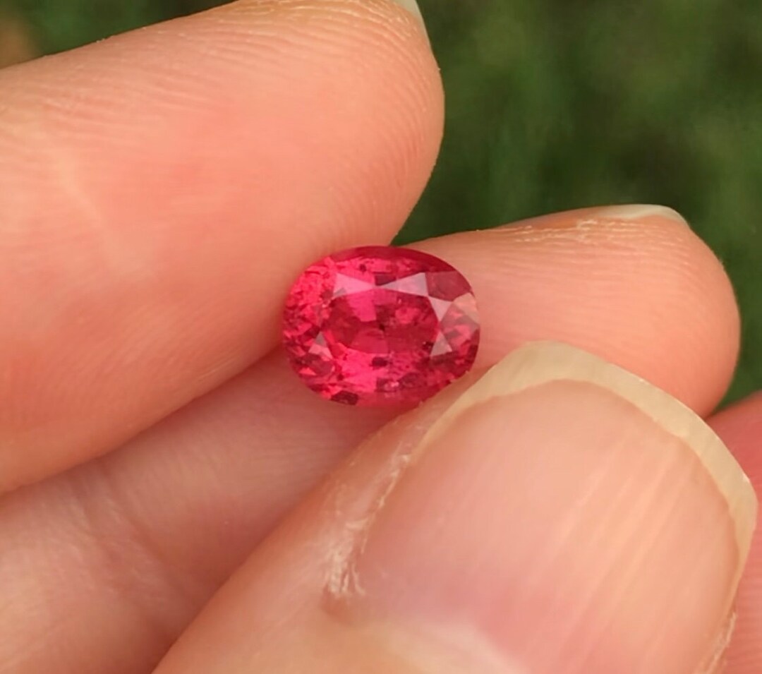 Spinel, Hot Pink Spinel, Unheat Spinel, Natural Spinel, Pink Spinel 1.08ct - Etsy