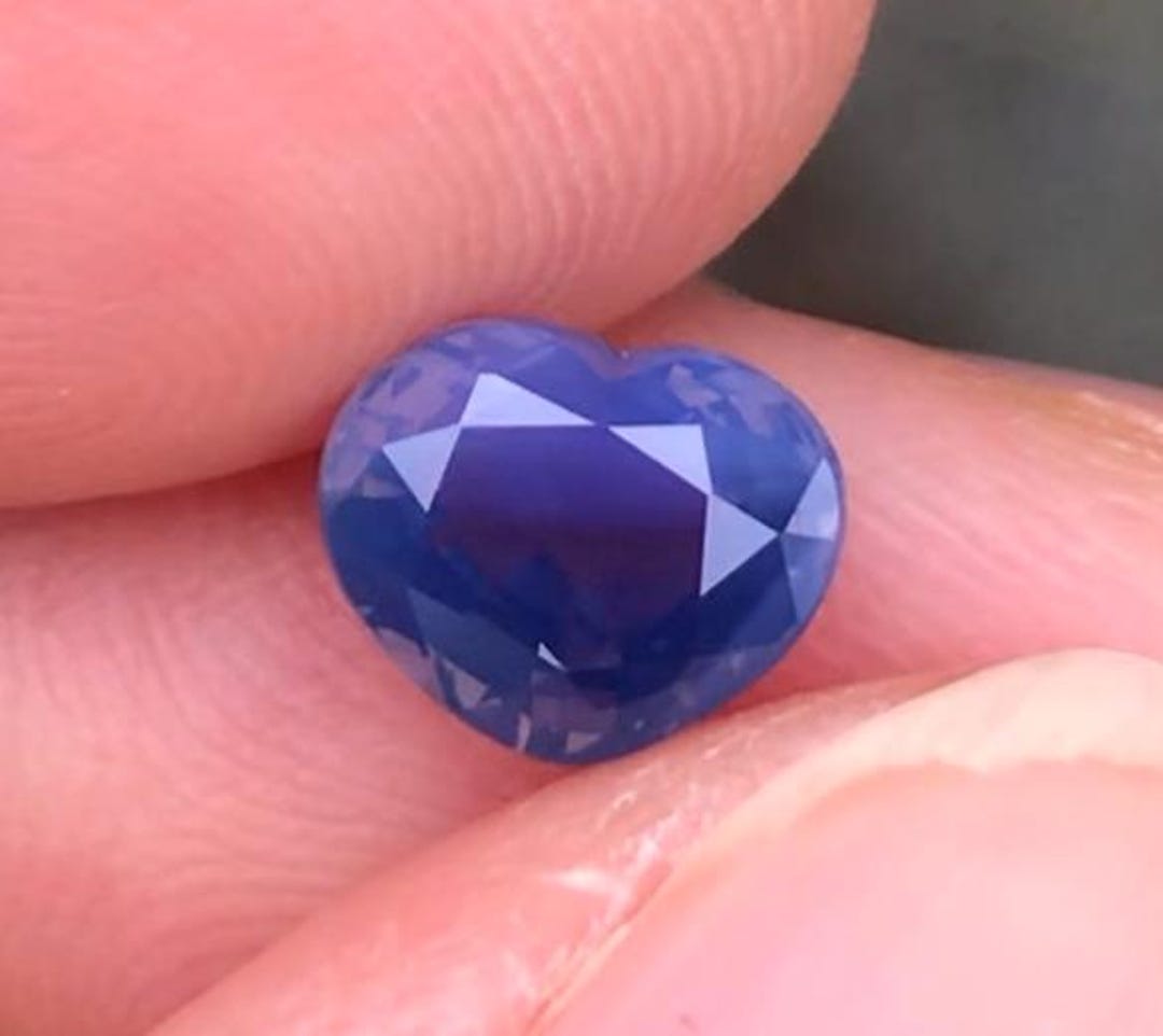 1.11ct, Milksapphirevn, Silky Sapphire, Blue Milky Sapphire, Mix Color ...