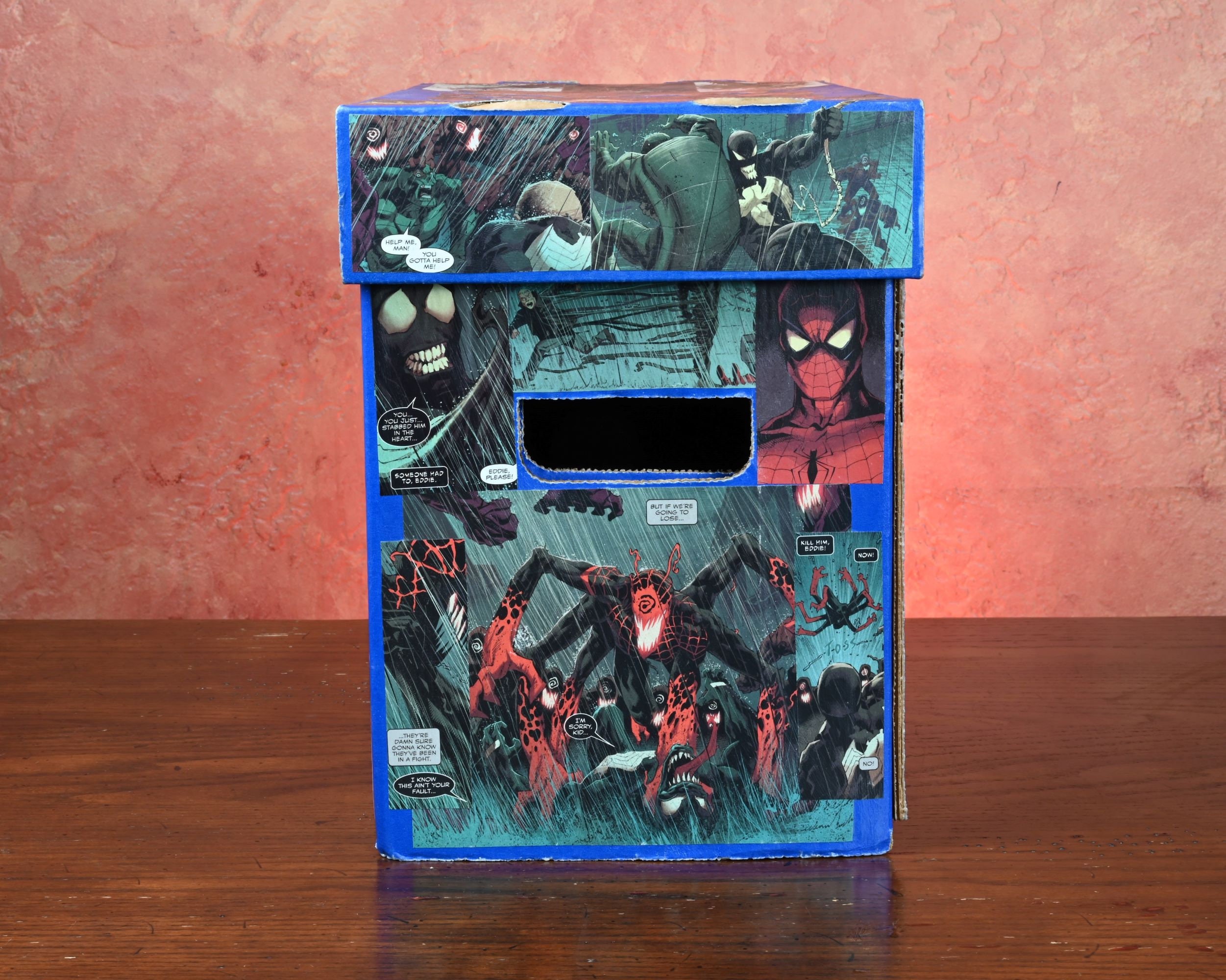 Carnage Comic Book Storage Box Decoupage Short Comic Book - Etsy