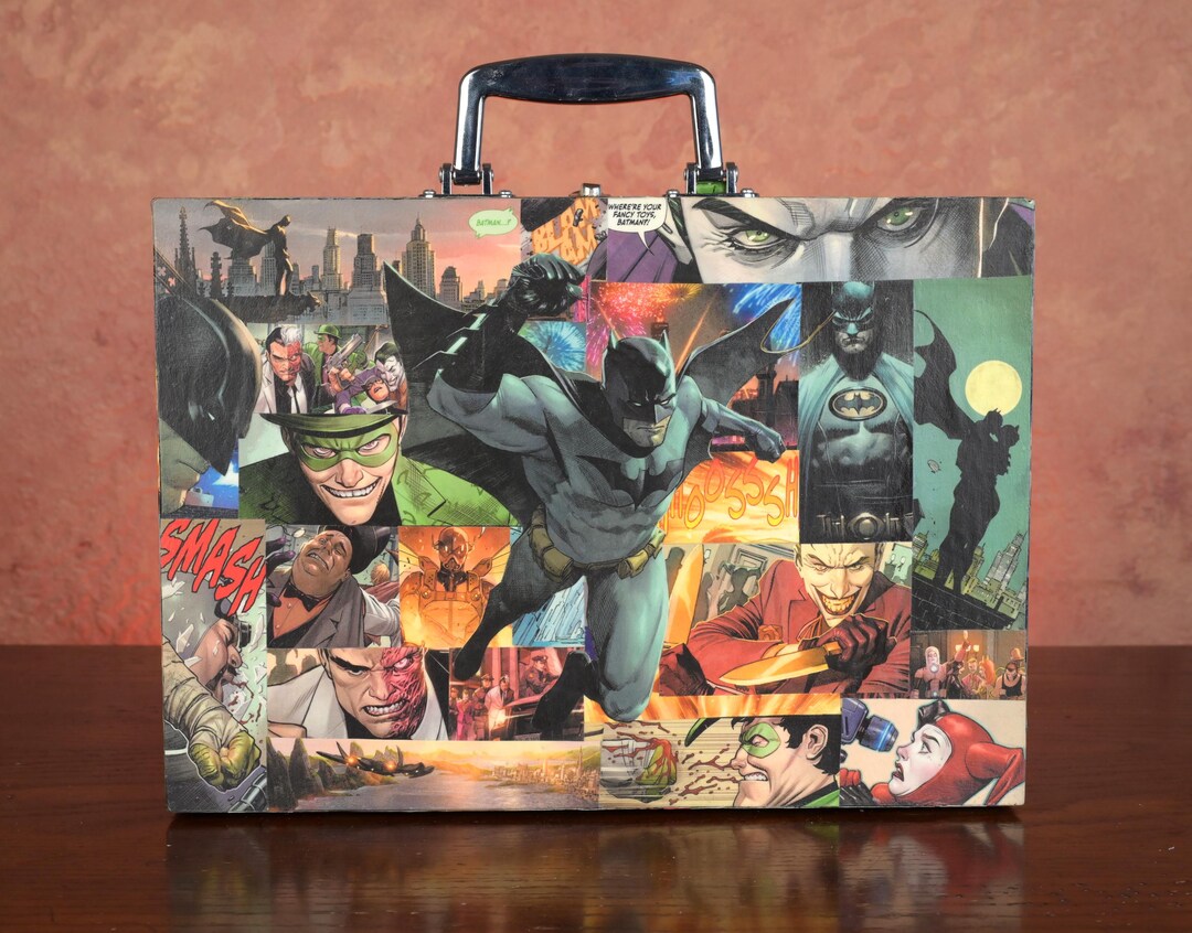 Batman Comic Wood Storage Box for Comics, Dice and Card Games, or a All ...