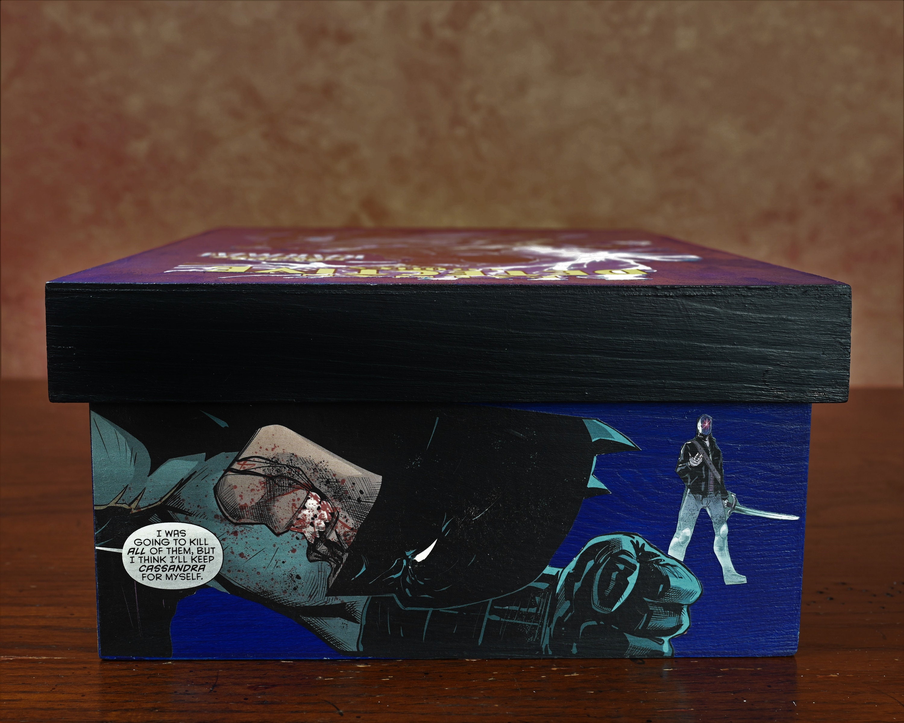 Batman Comic Decoupage Box ,gift Box, All Purpose Box - Etsy