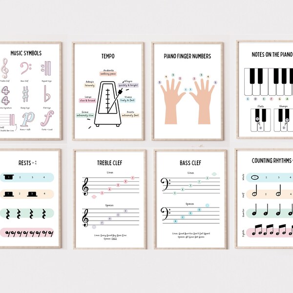 Music Theory Staff - Etsy