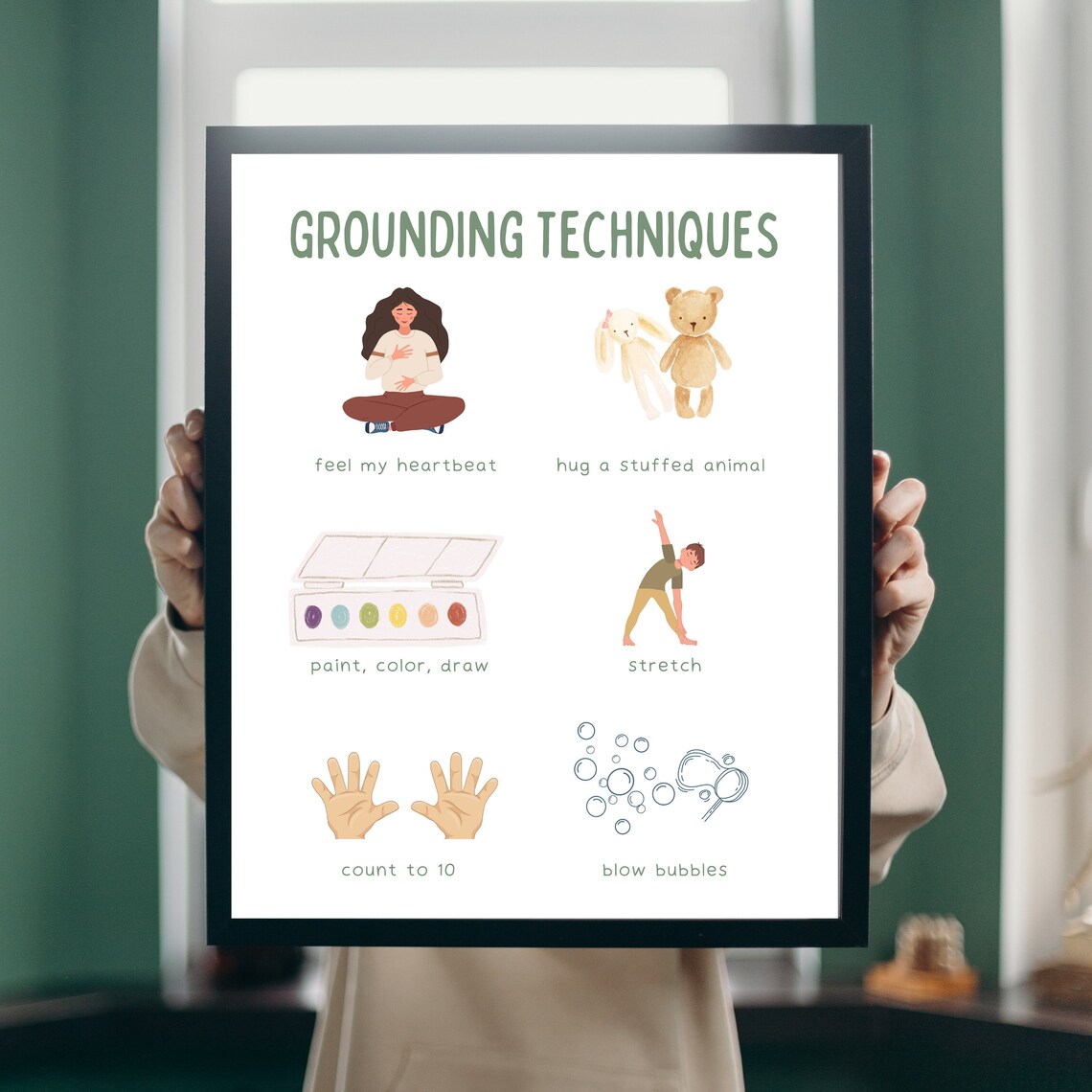 Grounding Techniques, Calming Corner, Calming Techniques for Kids ...