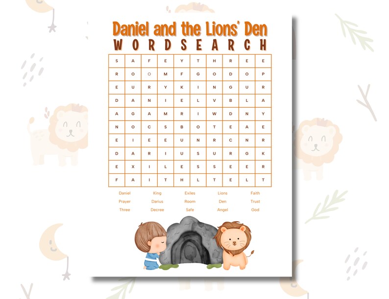 Dare to Be Daniel Vacation Bible School (VBS) Activity Set - Etsy