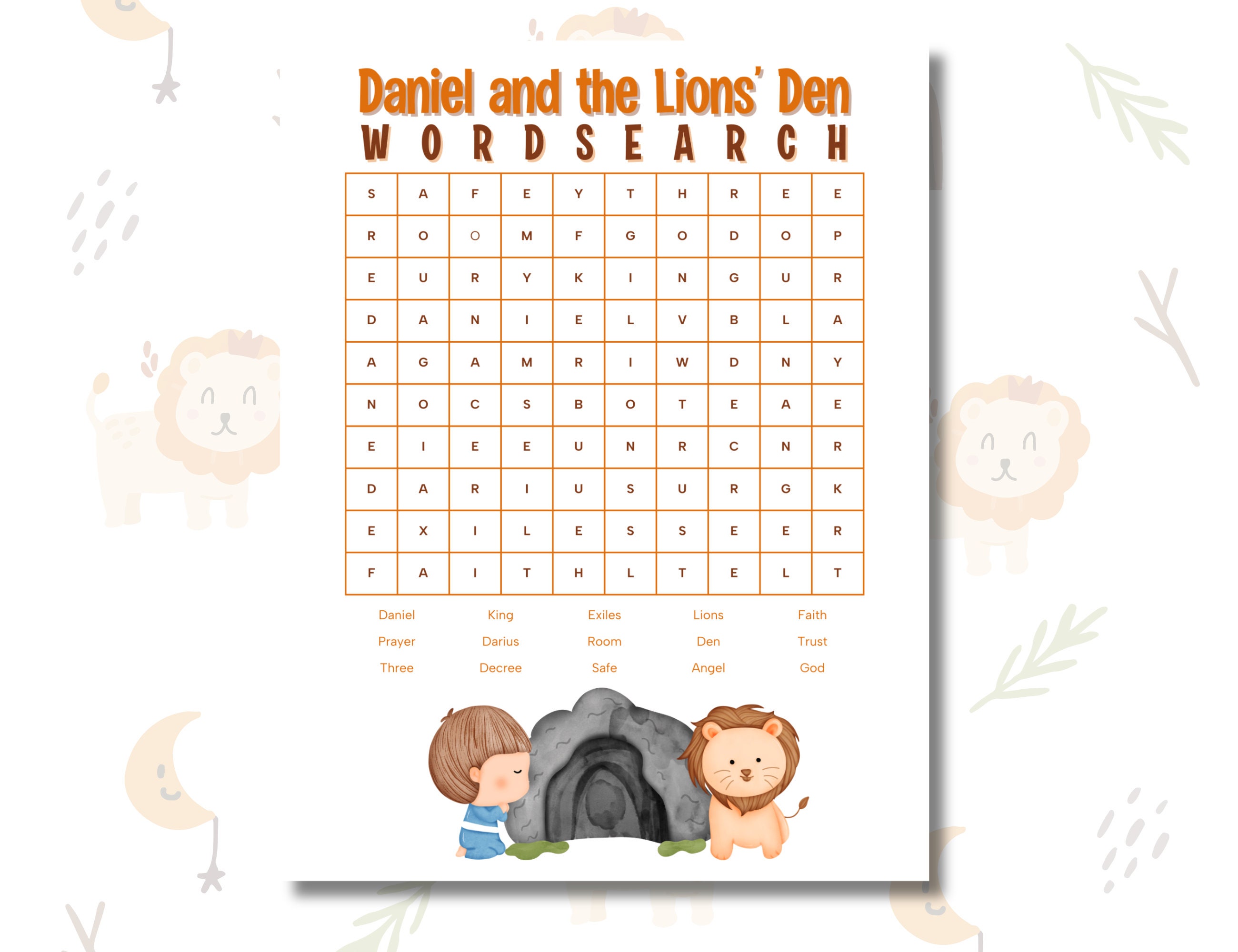 Dare to Be Daniel Vacation Bible School (VBS) Activity Set - Etsy